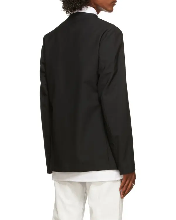 MAISON MARGIELA Single-breasted V-neck Blazer