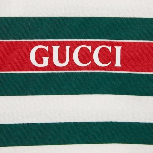 Gucci Striped Cotton T-shirt