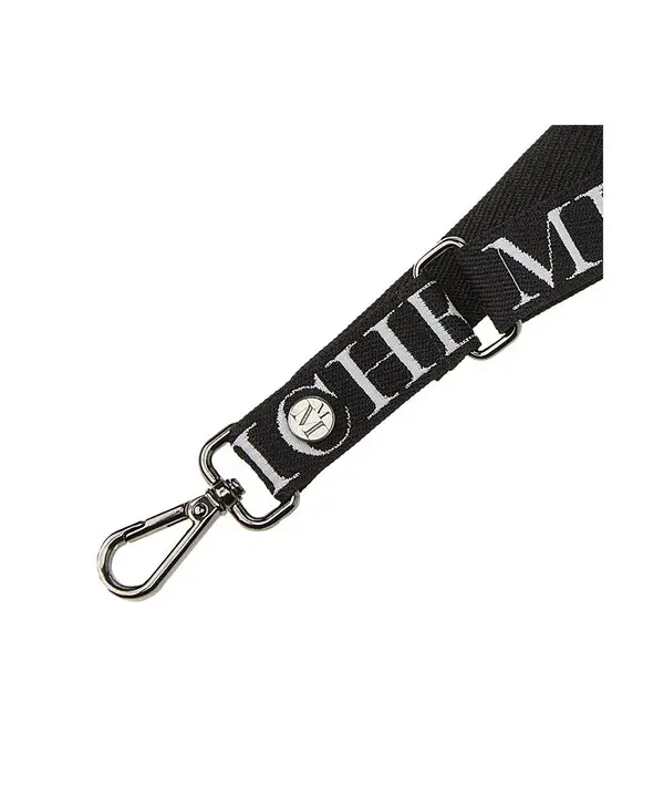 MAISON MICHEL Martine Logo Shoulder Strap