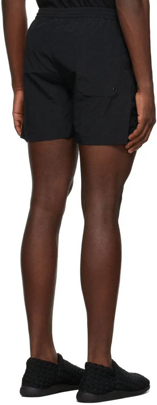 MSGM Logo Print Swim Shorts