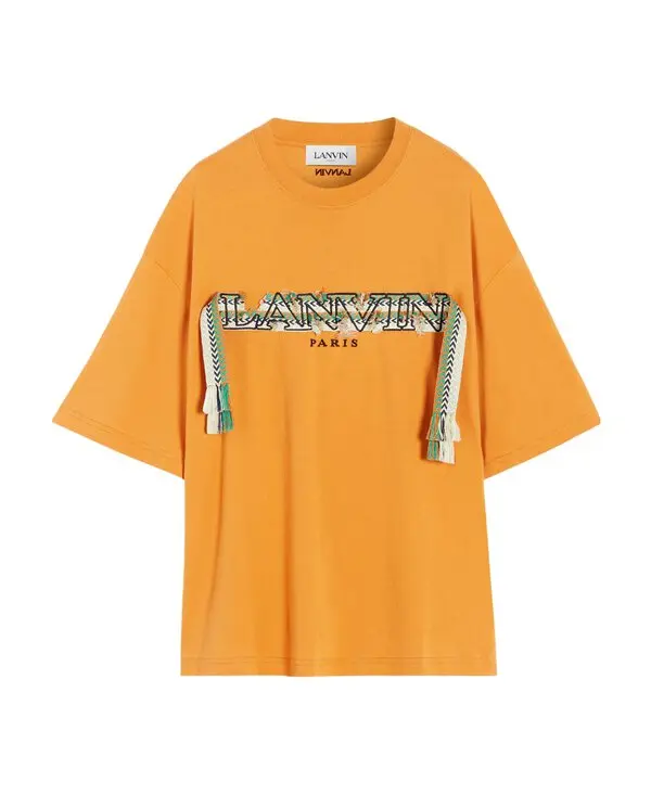 LANVIN Logo Round-necked T-shirt