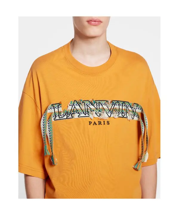 LANVIN Logo Round-necked T-shirt