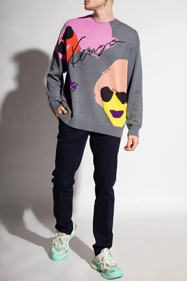 Kenzo Intarsia Knit Jumper