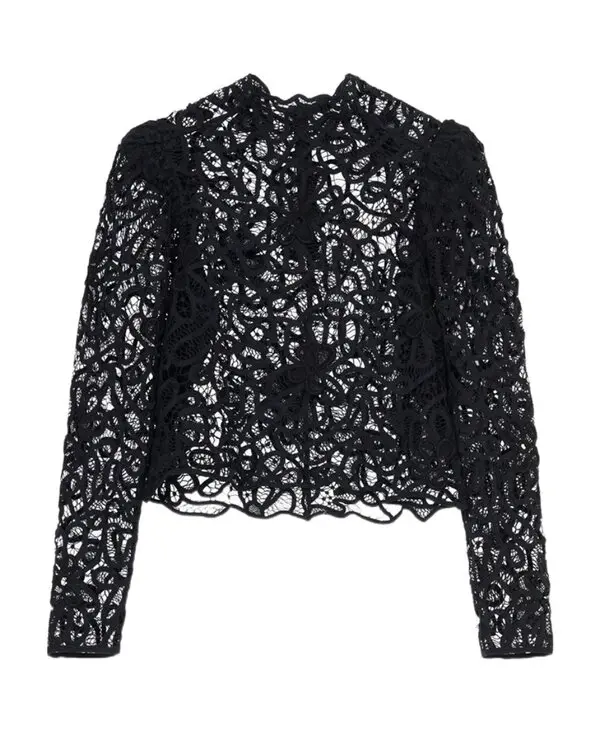 Isabel Marant Étoile Neline Lace Detailed Top