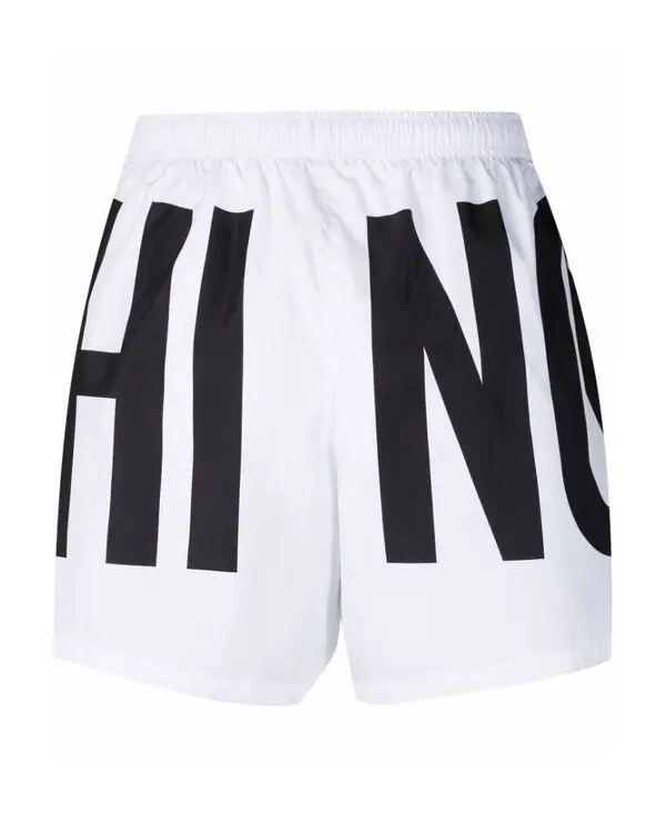 Moschino Print Swim Trunks - Black
