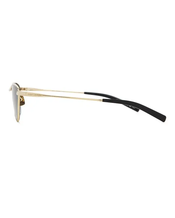 Saint Laurent Cat Eye Frame Sunglasses - Golden