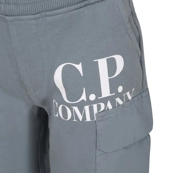 C.P. COMPANY Loose Waist Shorts With Logo Detail
