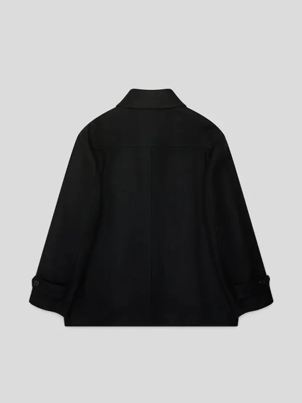Dries Van Noten Long Sleeve Coat - Black