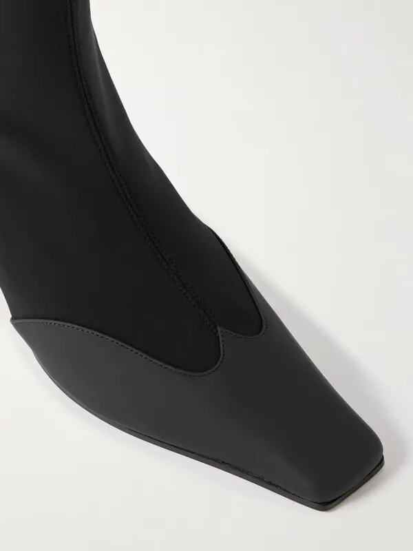 Khaite Nevada Pointed-toe Heeled Boots