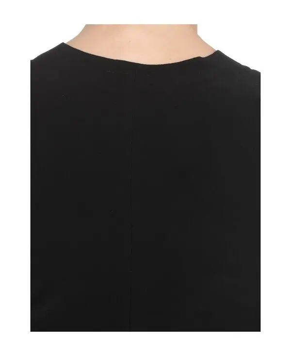 Norma Kamali Sleeveless Round Neck Top - Black