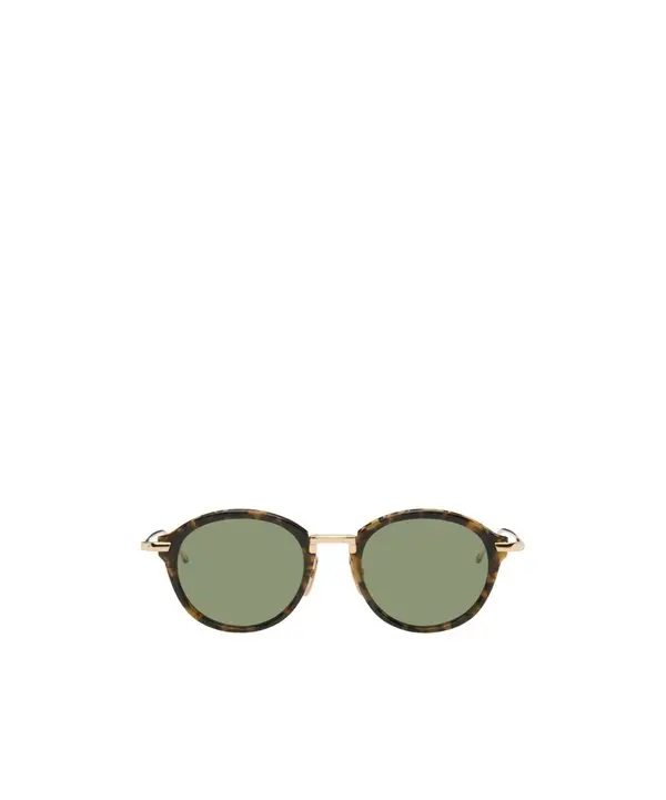 Thom Browne Round Sunglasses - Dark Brown