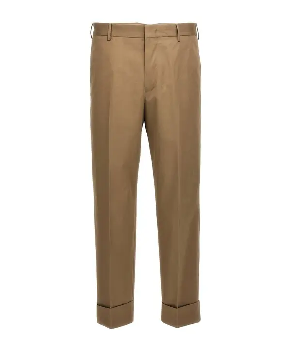 PT TORINO Tailored Trousers - Brown