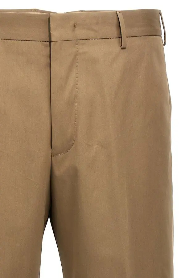 PT TORINO Tailored Trousers - Brown