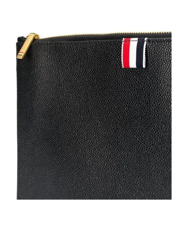 Thom Browne Rwb Striped Medium Clutch Bag