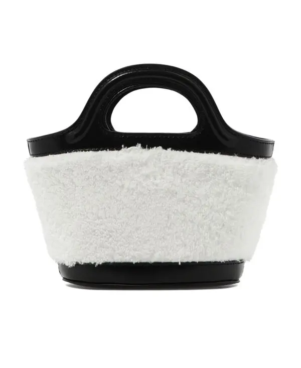 Marni Tropicalia Logo Detailed Handbag - White
