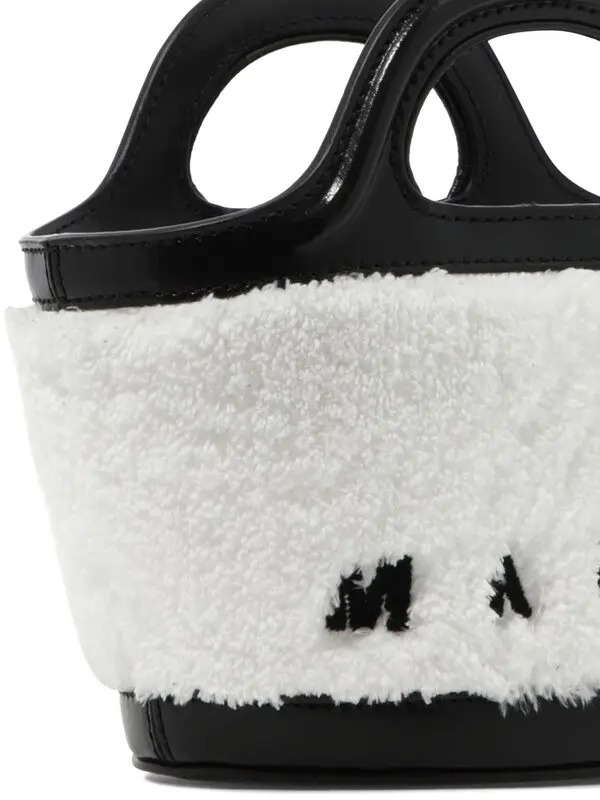 Marni Tropicalia Logo Detailed Handbag - White