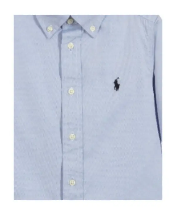 Polo Ralph Lauren Embroidered Logo Button-down Shirt - Blue