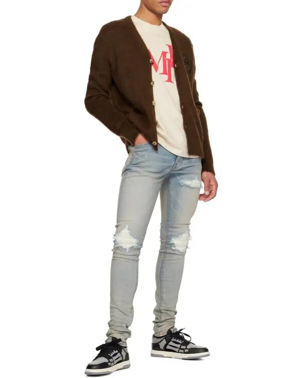 Amiri Skel Lace-up Sneakers
