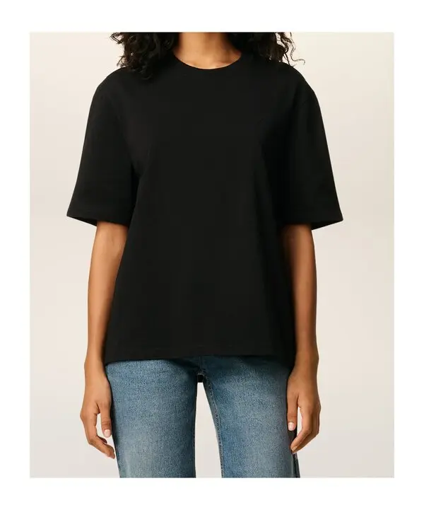 Ami De Coeur Embossed T-shirt - Black