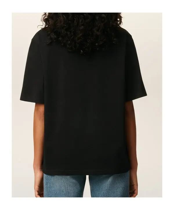 Ami De Coeur Embossed T-shirt - Black