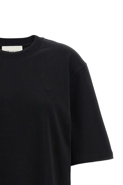AMI Paris De Coeur Embossed T-shirt