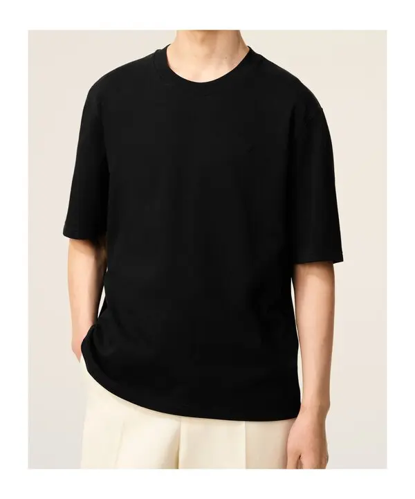 AMI Paris De Coeur Embossed T-shirt