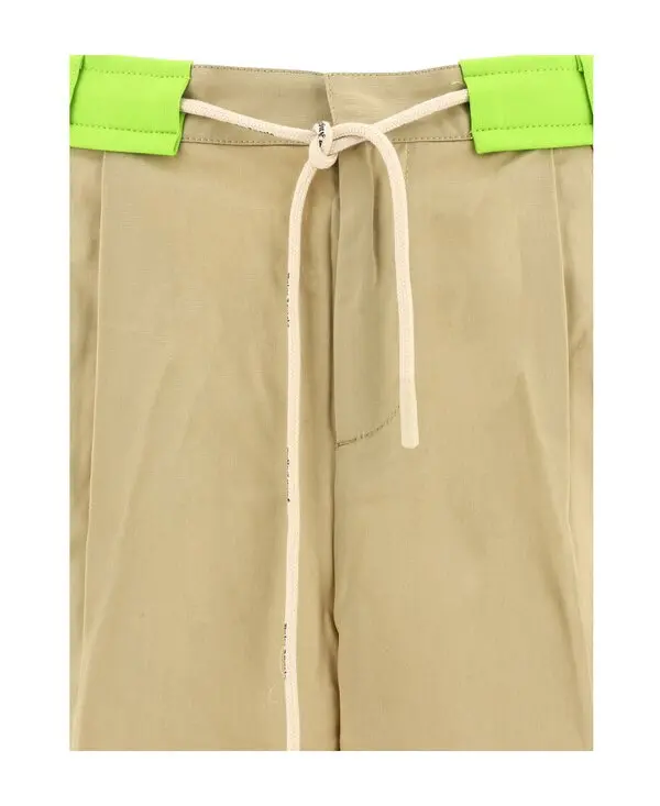 Palm Angels Drawstring Bermuda Shorts