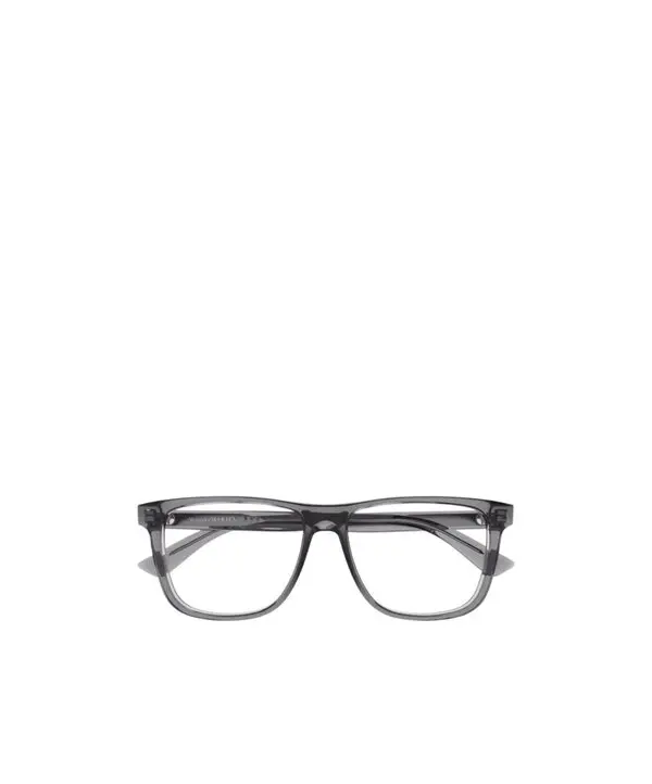 Alexander McQueen Square Frame Glasses - Gray