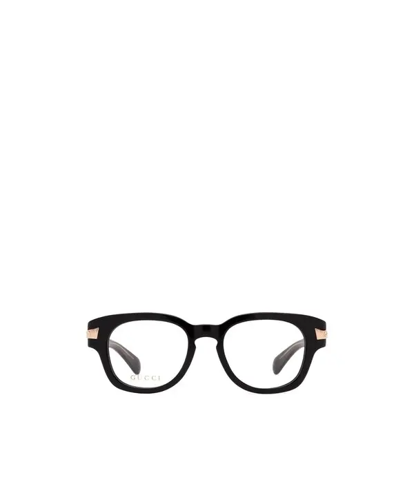 Gucci Round Frame Glasses - Black