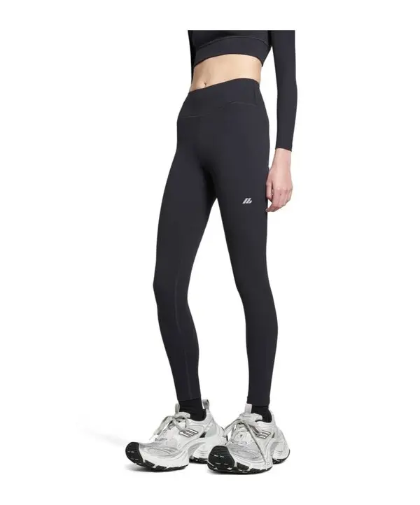 Balenciaga Activewear Logo Printed Leggings