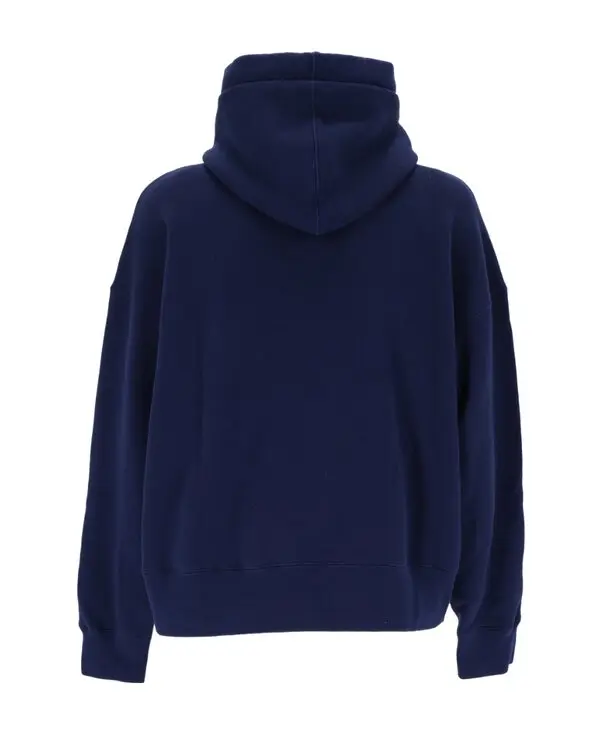 Palm Angels Broken Palm Logo Hoodie - Black
