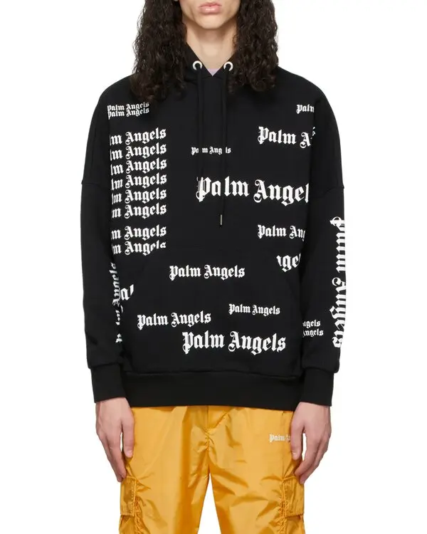 Palm Angels Logo-print Hoodie