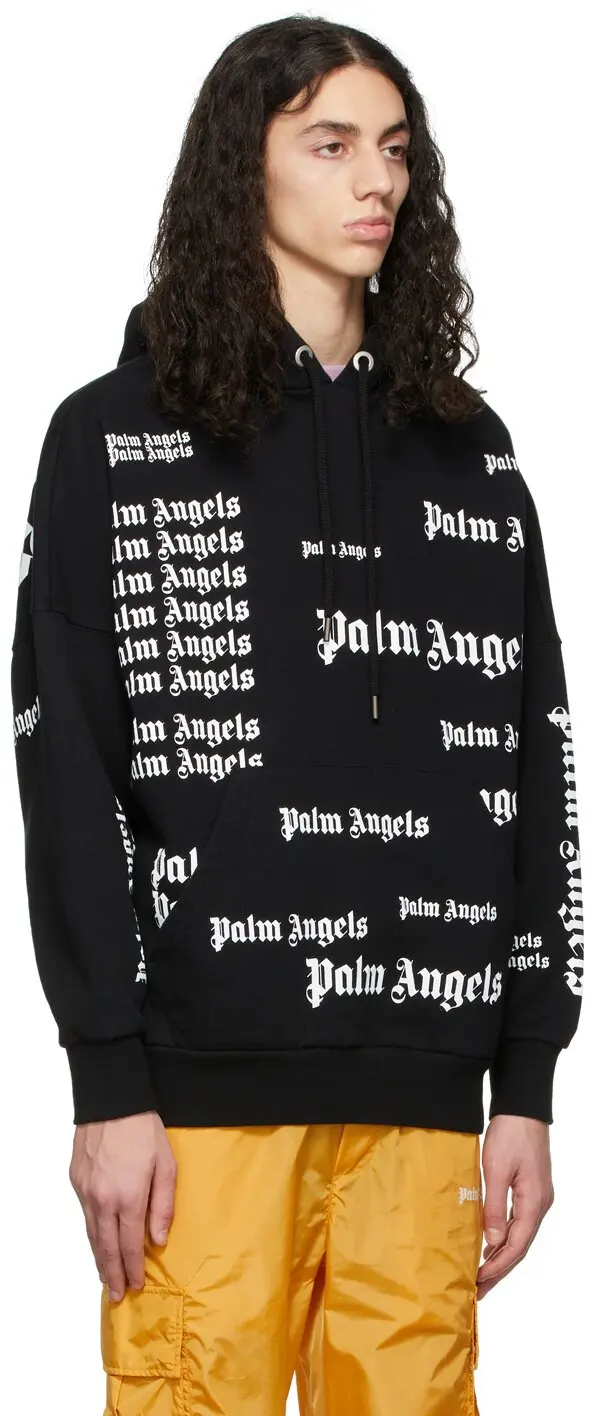 Palm Angels Logo-print Hoodie