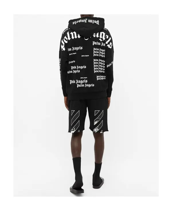 Palm Angels Logo-print Hoodie