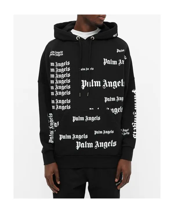 Palm Angels Logo-print Hoodie