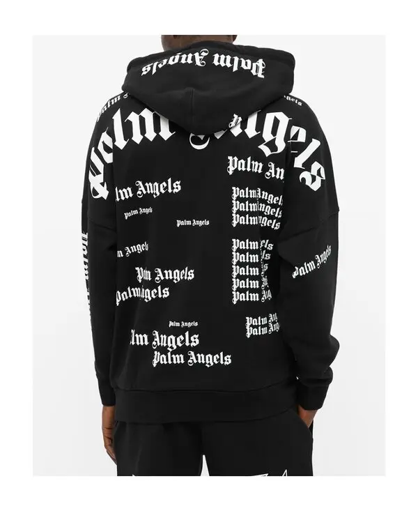 Palm Angels Logo-print Hoodie