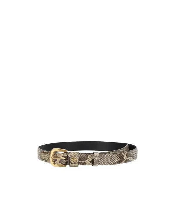 Valentino Garavani Adjustable Leather Belt - Nude