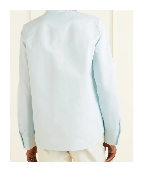JIL SANDER Curved Hem Poplin Shirt