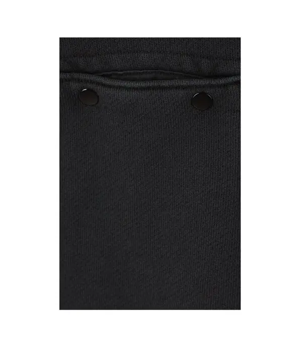 Stone Island Long-sleeved Hoodie - Black