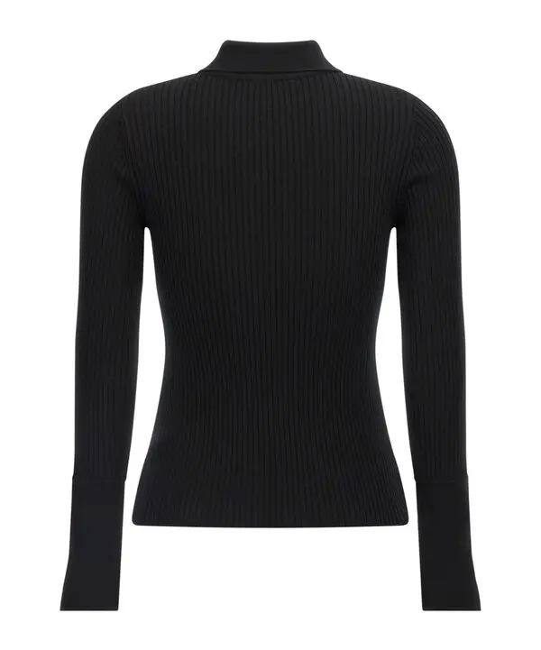 COURREGES Knitted Jumper With Embroidered Logo
