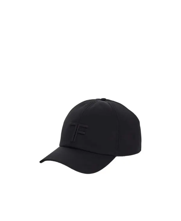TOM FORD Baseball Cap With Logo Embroidery - Black