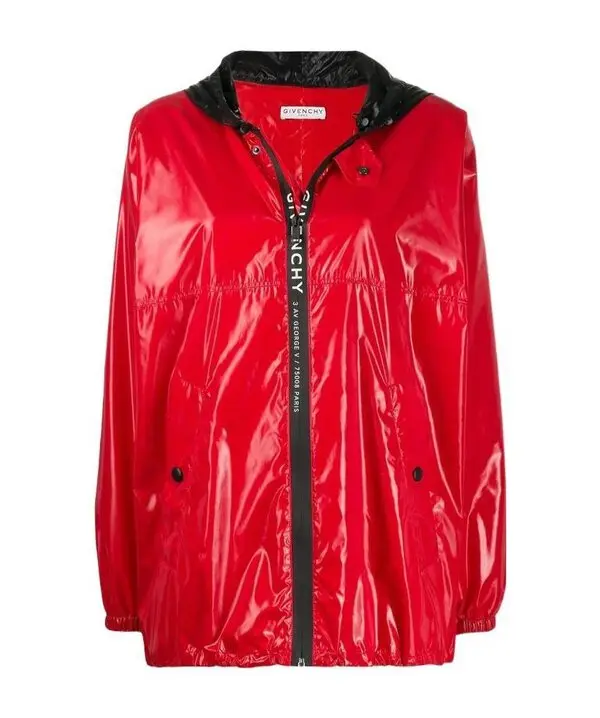 Givenchy Zip-up Hooded Casual Jacket