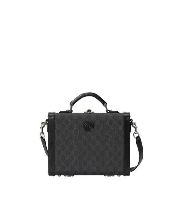 Gucci Gg Supreme Canvas Top Handle Beauty Case