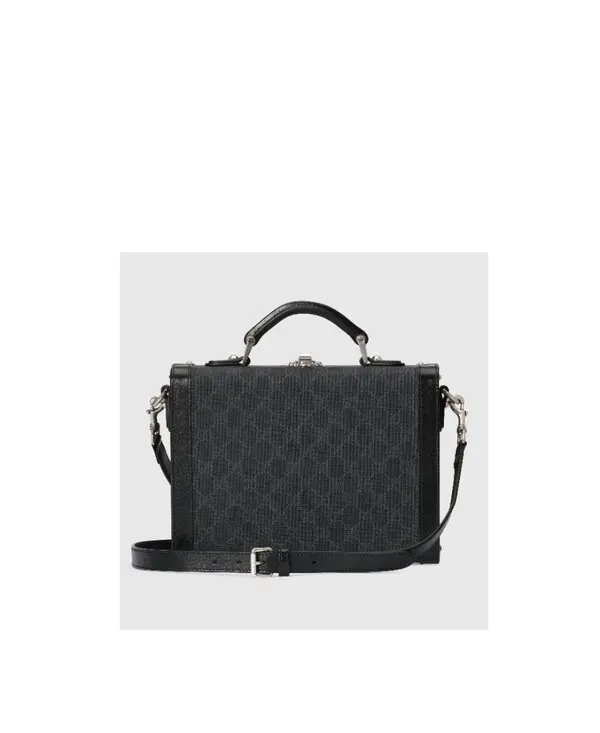 Gucci Gg Supreme Canvas Top Handle Beauty Case