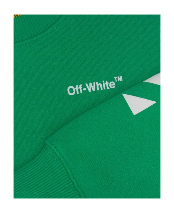 Off-White Jumper With Chest Logo