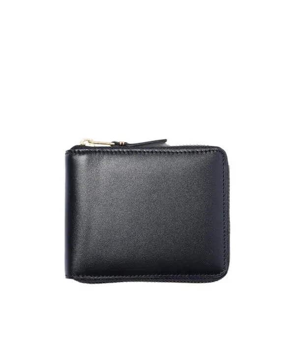 Comme Des Garçons Logo Wallet - Black