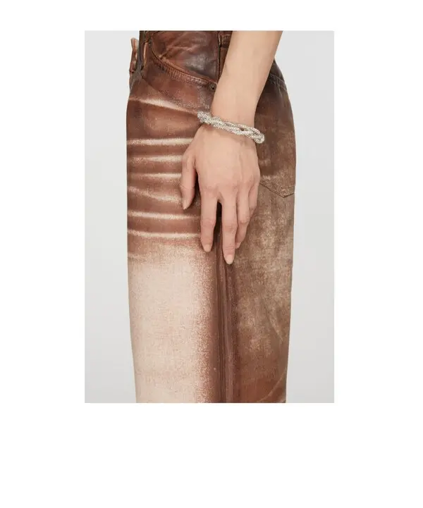 Acne Studios Crystal-embellished Cord Bracelet