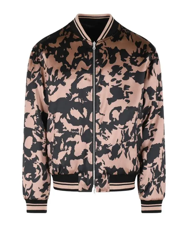 Dries Van Noten Volker Reversible Bomber Jacket - Black