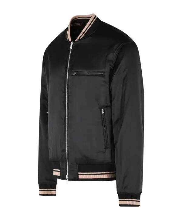 Dries Van Noten Volker Reversible Bomber Jacket - Black