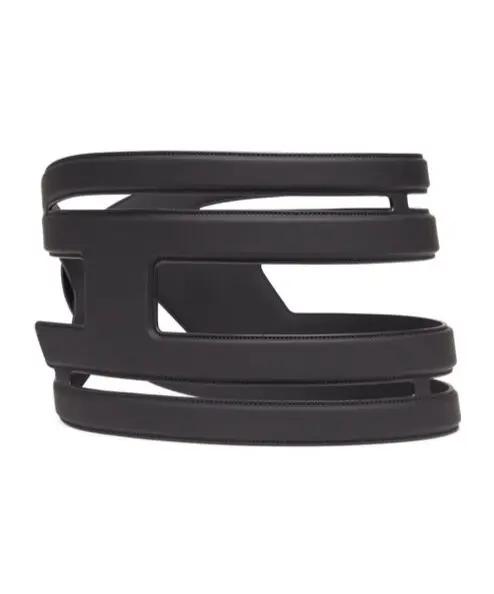 DIESEL® B-cage-d Oval D Belt Skirt - Black